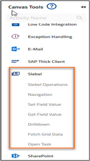 Getting Started with Siebel Automation