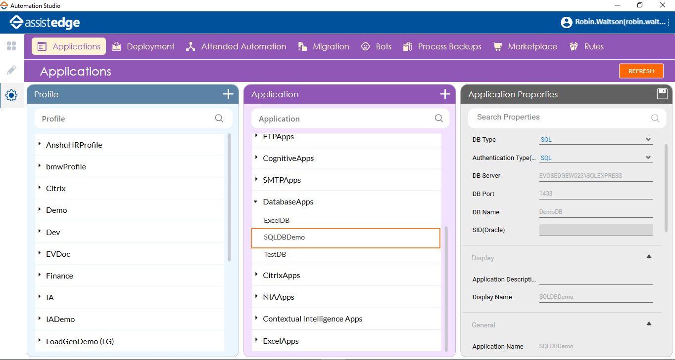 Step-by-Step Guide to Use Database Application to Retrieve Row Count of the Stored