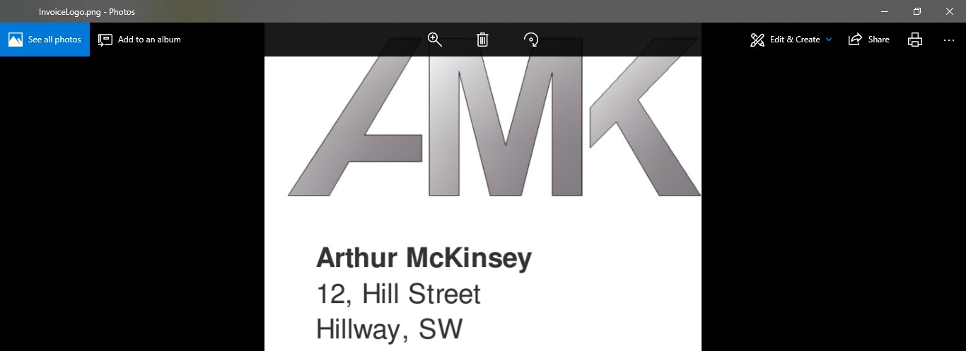 Step-By-Step Guide to Use PDF To Image to Convert the Logo and Address ...