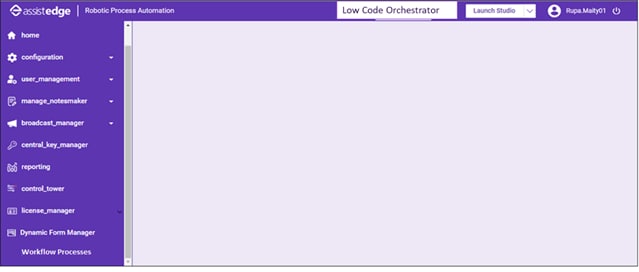 AssistEdge Low Code Orchestrator