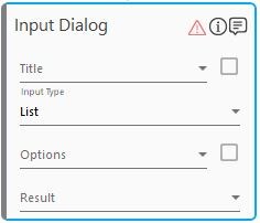 Input Dialog