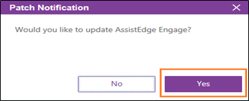 Apply Patch to Engage