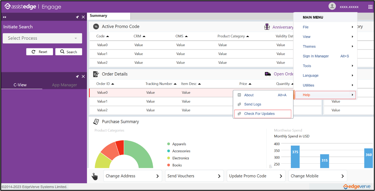 Apply Patch to Engage