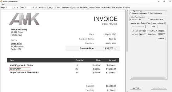 PDF Template Creator
