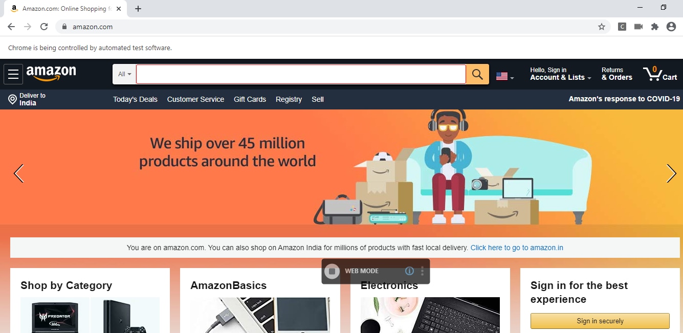 Example of Try Catch Activity