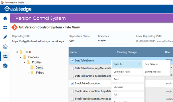 Using Version Control System