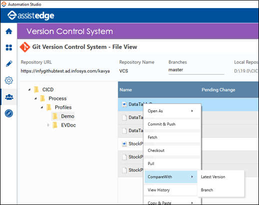Using Version Control System