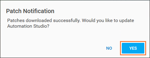 Applying Patch to Automation Studio