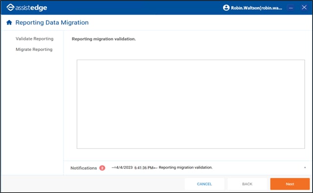 Reporting Migration