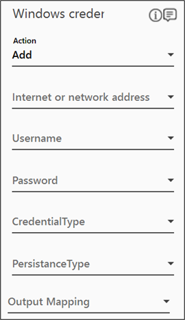 Credentials Activity