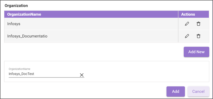 Manage Entity Hierarchy