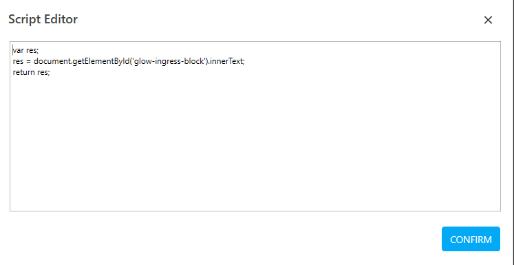 Step-By-Step Guide to Use Execute Java Script to Extracting the Default ...