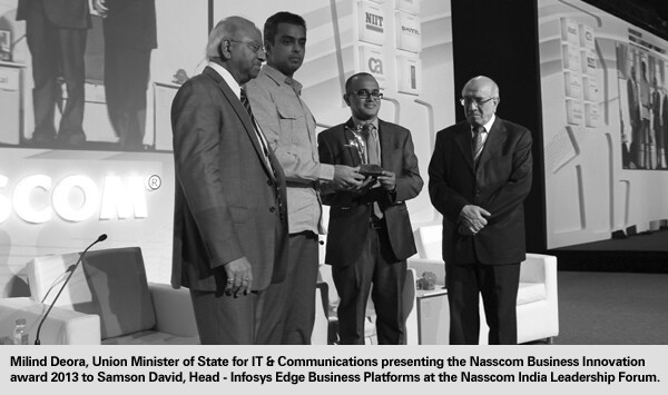Infosys Edge™ Wins The NASSCOM Business Innovation Award For 2013 Infosys Edge™ Wins The NASSCOM Business Innovation Award For 2013